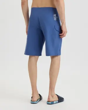 SALT LIFE Stealth Bomberz Microfiber Boardshorts - Indigo
