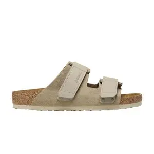 BIRKENSTOCK Uji Suede Sandal - Tan
