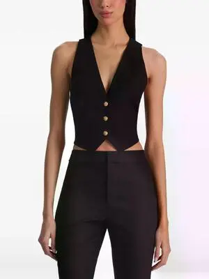 Alice + Olivia Donna Button-fastening Waistcoat