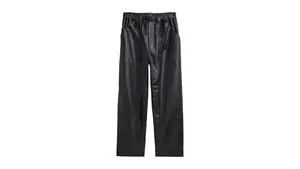 Adidas X Y3 Mercedes Amg Petronas Formula 1 Team Leather Racing Pants - Black