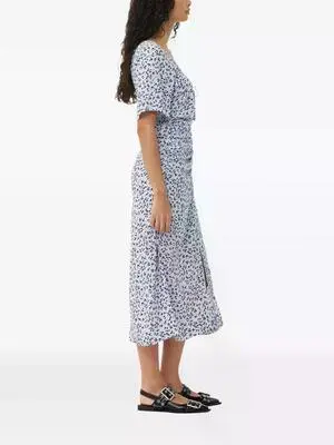GANNI Heather Midi Dress
