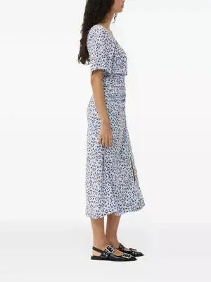 GANNI Heather Midi Dress