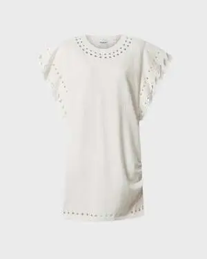 Isabel Marant Étoile Orlane Broderie Anglaise Dress - Ecru