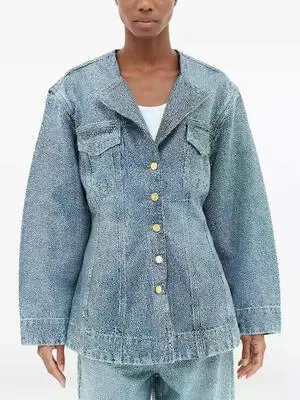 GANNI Buttoned Pocket Jacket