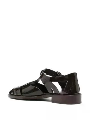 Hereu Cut-out Detail Leather Sandals