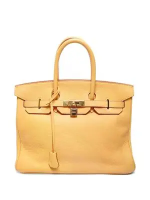 Hermès 1997 35 Birkin Handbag - Neutrals