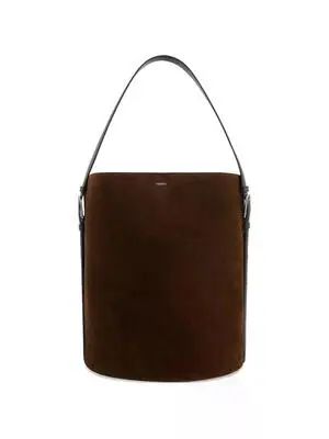 Coperni Ergonomic Suede Tote - Brown