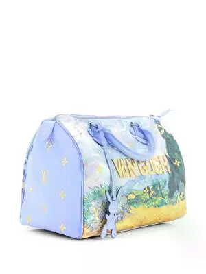LOUIS VUITTON Speedy Handbag Limited Edition Jeff Koons Van Gogh Print Canvas 30