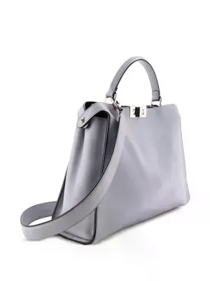 Fendi Peekaboo Essential Leather Satchel