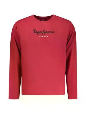 Pepe Jeans Logo-printed Long-sleeved T-shirt - Red