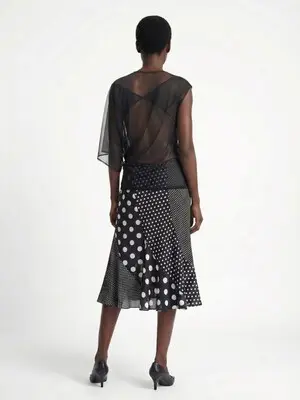 Sportmax Asymmetrical Stretch Viscose Top