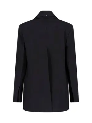 Sportmax Single-breasted Double Collar Blazer