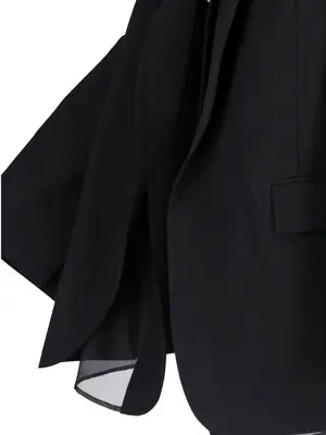 Sportmax Single-breasted Double Collar Blazer