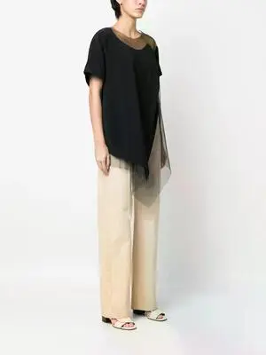 Viktor & Rolf Floating Time Mesh-panel T-shirt