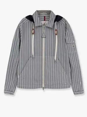 Moncler Striped Jackets For Men