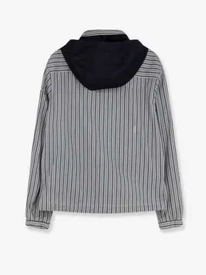 Moncler Havas Striped Cotton Jacket