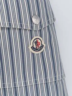 Moncler Havas Striped Cotton Jacket