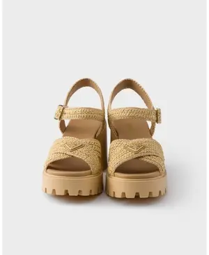 Prada Crochet Sandals