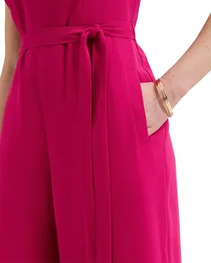 PHASE EIGHT Marta Wide Leg Jumpsuit - Fuchsia