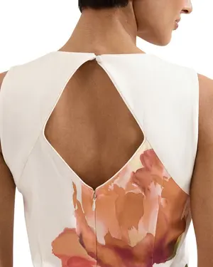 PHASE EIGHT Floral Print Midi Dress