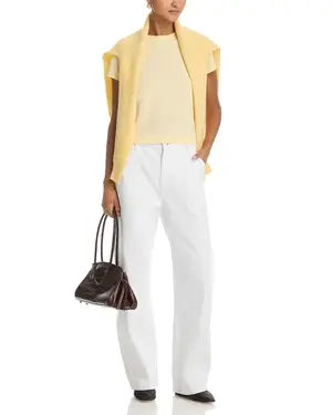 FRAME The Vintage Baby Tee - Lemon