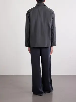 KAPTAIN SUNSHINE Silk-gabardine Blouson Jacket