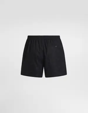 Dolce & Gabbana Logo-print Poplin Boxer Shorts