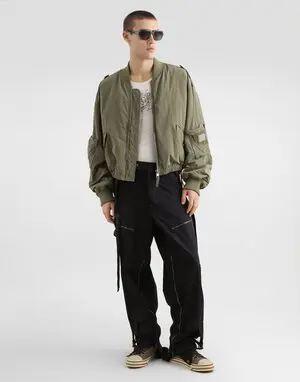 Dolce & Gabbana Wavy Nylon Bomber Jacket - Multicolor