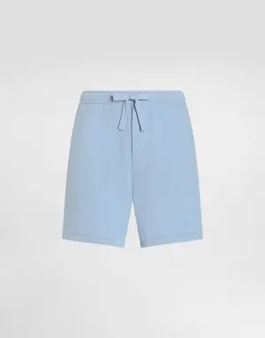 Dolce & Gabbana Smooth Knit Shorts - Azure