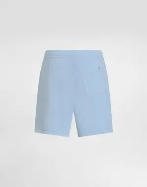 Dolce & Gabbana Smooth Knit Shorts - Azure