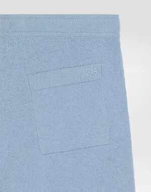 Dolce & Gabbana Smooth Knit Shorts - Azure