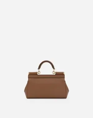 Dolce & Gabbana Mini Sicily Handbag - Brown