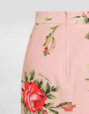 Dolce & Gabbana Printed Straight Skirt - Multicolor