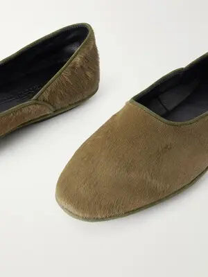 Anderson & Sheppard Calf Hair Slipper
