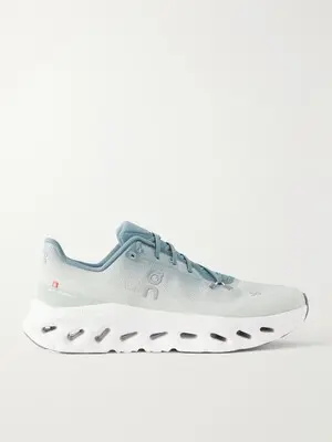 On Cloudtilt Stretch-Knit Sneakers Blue