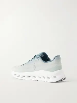 On Cloudtilt Stretch-knit Sneakers - Blue