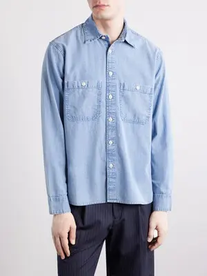 3sixteen Cotton-chambray Shirt