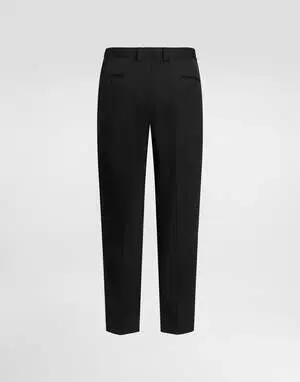 Dolce & Gabbana Wool Canvas Trousers
