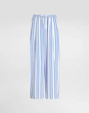 Dolce & Gabbana Striped Poplin Trousers