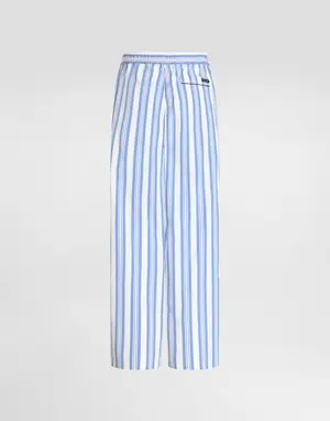 Dolce & Gabbana Striped Poplin Trousers