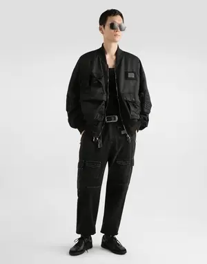 Dolce & Gabbana Cotton Trousers - Black