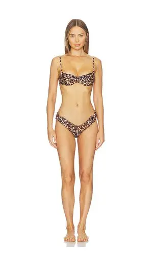 JUILLET Ingrid Top - Leopard Print