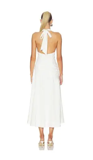 NIA Cdiz Halterneck Midi Dress