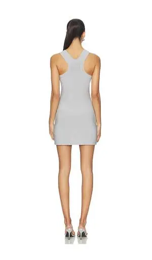 Norma Kamali X Lifestyle Racer Tee Mini Dress