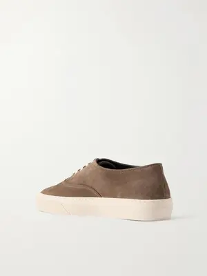 MORJAS Deck Suede Sneakers - Brown