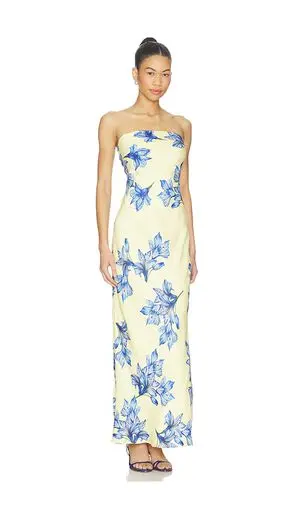 Rococo Sand Strapless Maxi Dress