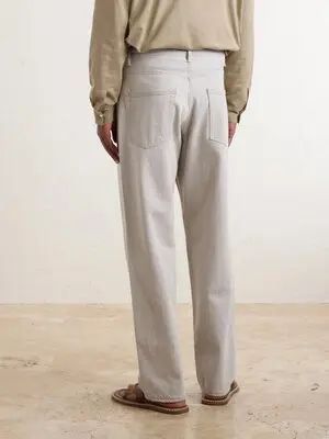 Auralee Wide-leg Twist Jeans