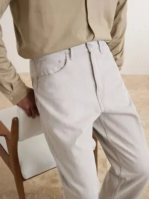 Auralee Wide-leg Twist Jeans