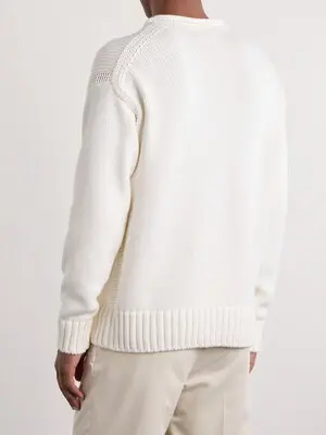 Ralph Lauren Purple Label Knitted Cotton Sweater
