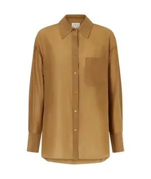 TWP Big Joe Cotton And Silk-blend Shirt